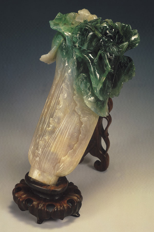 Jadeite Cabbage with Insects